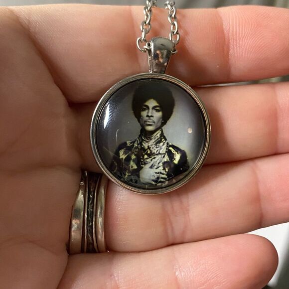 Unbranded | Jewelry | Prince Symbol Pendant W Chain Silver Necklace ...